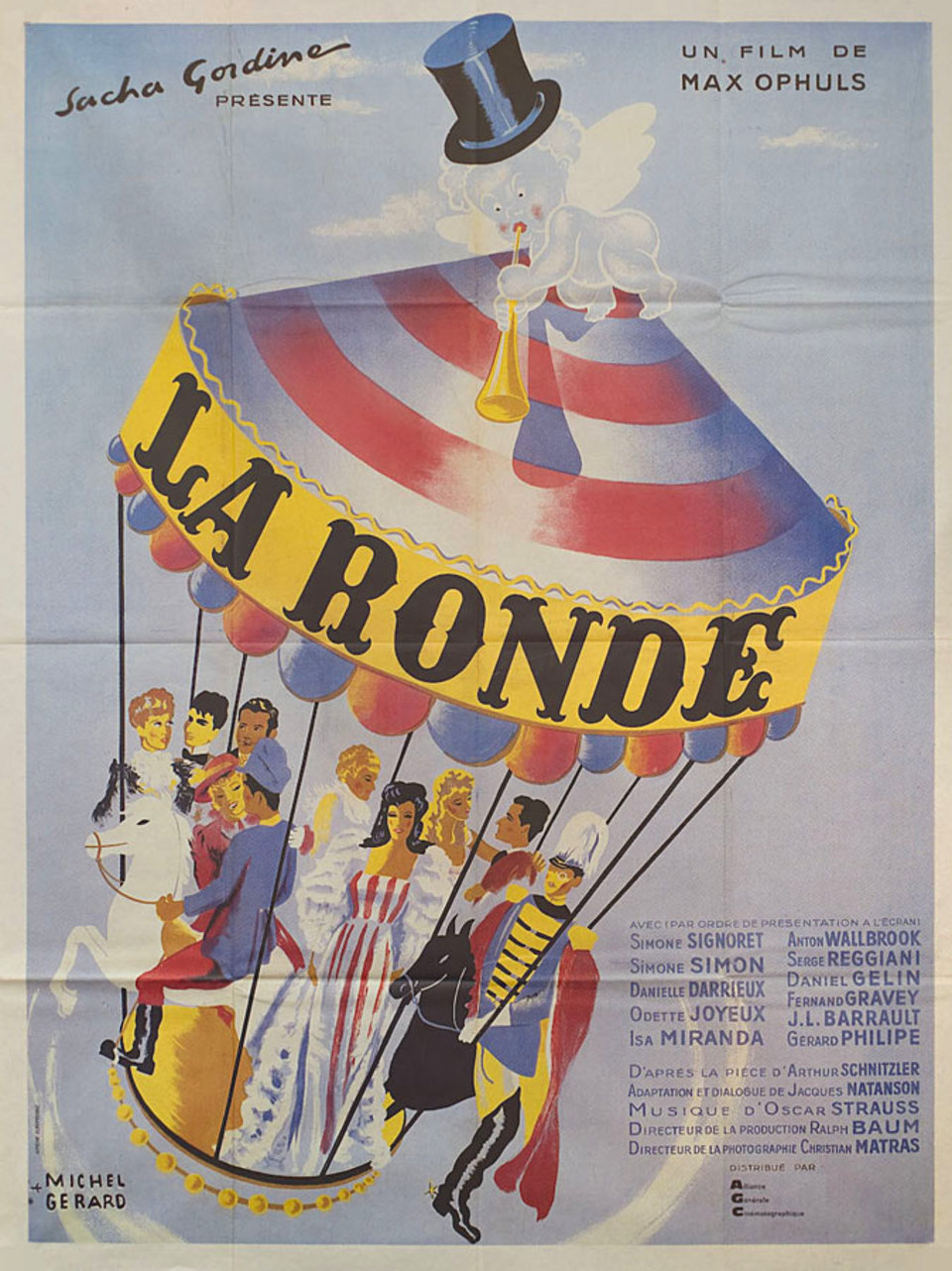 La Ronde R1990s French Grande Poster - Posteritati Movie Poster Gallery