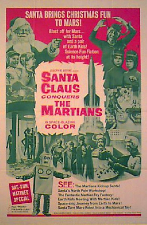 Santa claus conquers the martians store
