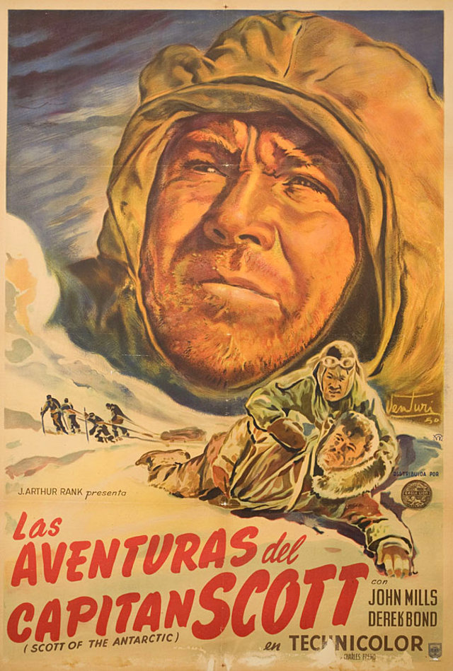 Scott of the Antarctic Original 1950 Argentine Movie Poster ...