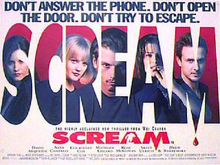 scream 1 fan poster