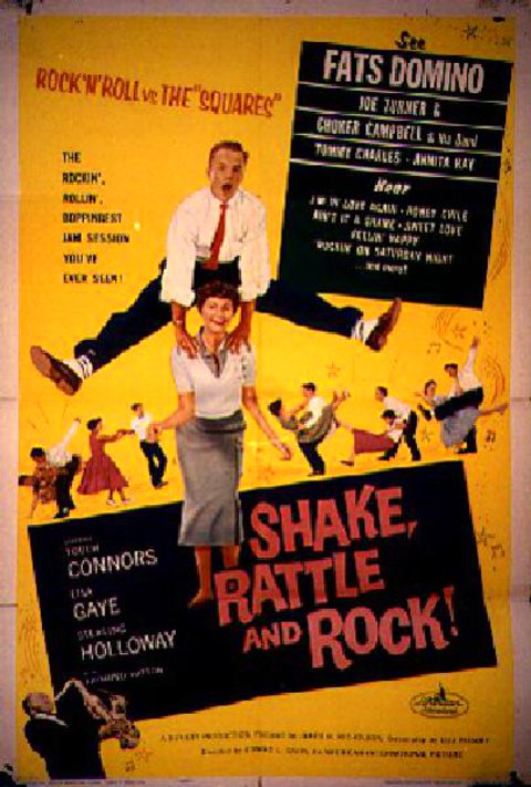 Shake, Rattle and Rock! Original 1956 U.S. One Sheet Movie Poster ...
