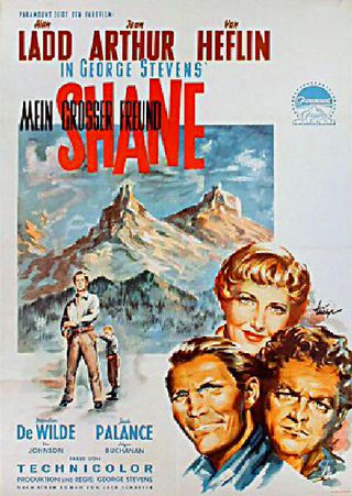 Shane Movie Poster Shane Movie Poster (1953) Poster MOV_96cab381