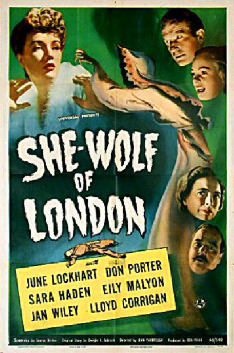 She-Wolf of London 1946 U.S. One Sheet Poster - Posteritati Movie ...