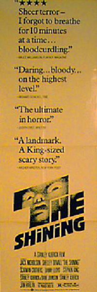 the shining poster analysis