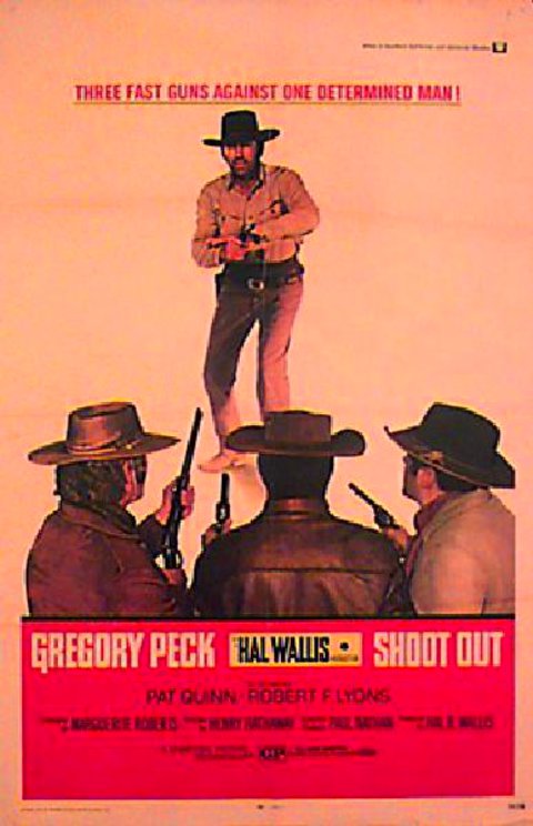 Shoot Out Original 1971 U.S. One Sheet Movie Poster - Posteritati Movie Poster Gallery