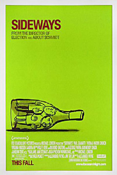 Sideways Original 2004 Us One Sheet Movie Poster Posteritati Movie Poster Gallery