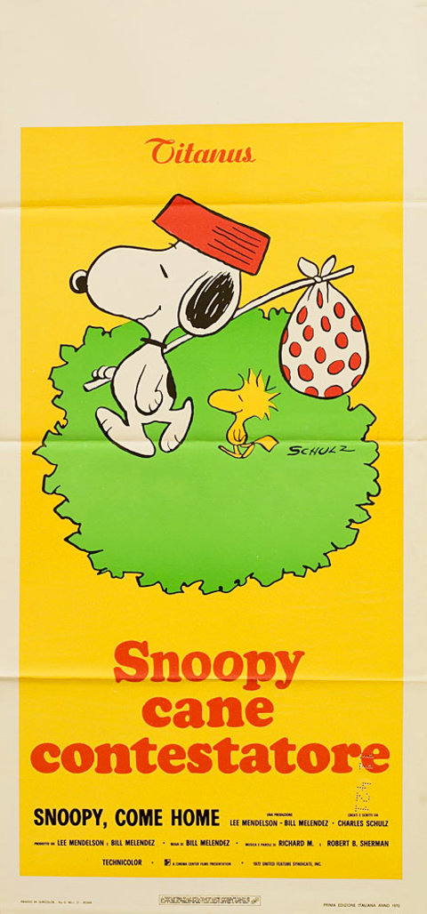 Snoopy, Come Home! 1972 Italian Locandina Poster - Posteritati Movie ...