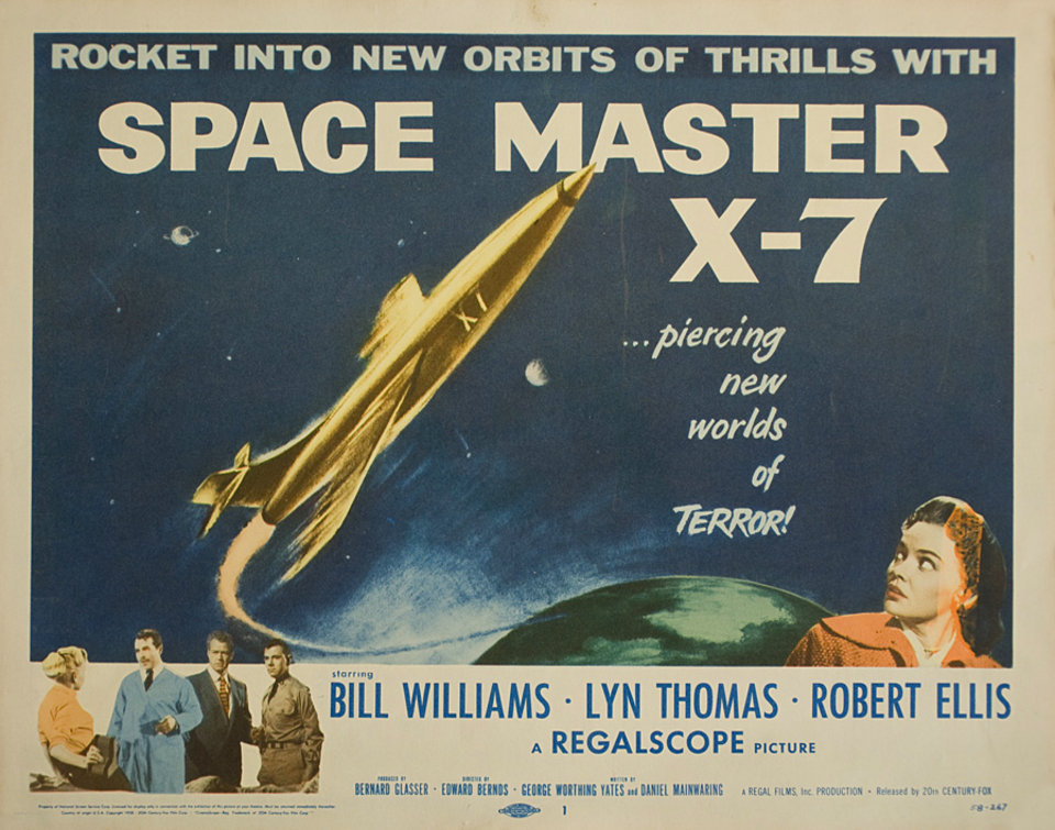Space Master X-7 Original 1958 U.S. Title Card - Posteritati Movie ...