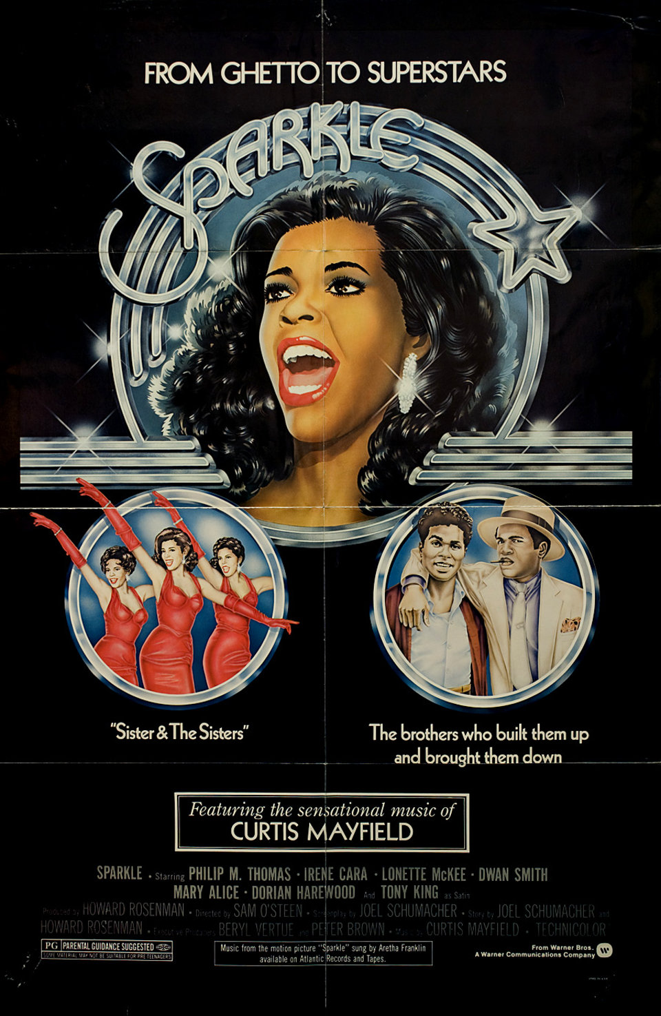 Sparkle Original 1976 U.S. One Sheet Movie Poster - Posteritati Movie ...