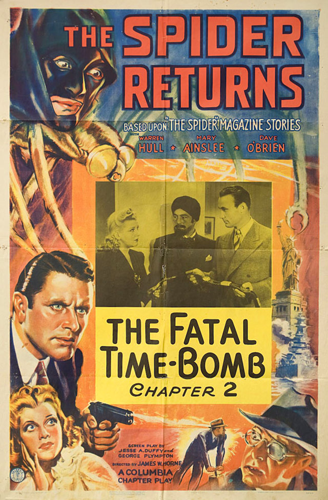 The Spider Returns Original 1941 U.S. One Sheet Movie Poster - Posteritati Movie Poster Gallery