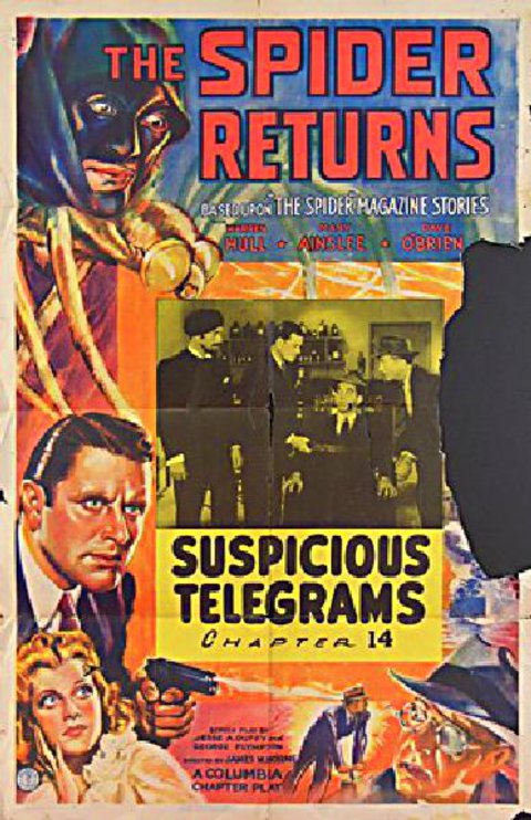 The Spider Returns Original 1941 U.S. One Sheet Movie Poster - Posteritati Movie Poster Gallery