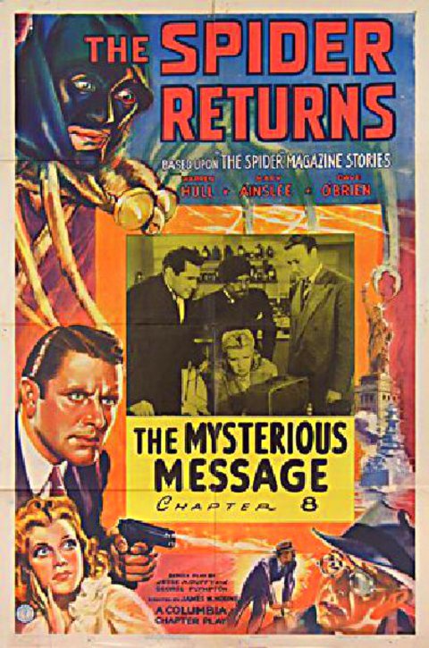 The Spider Returns 1941 U.S. One Sheet Poster - Posteritati Movie Poster Gallery