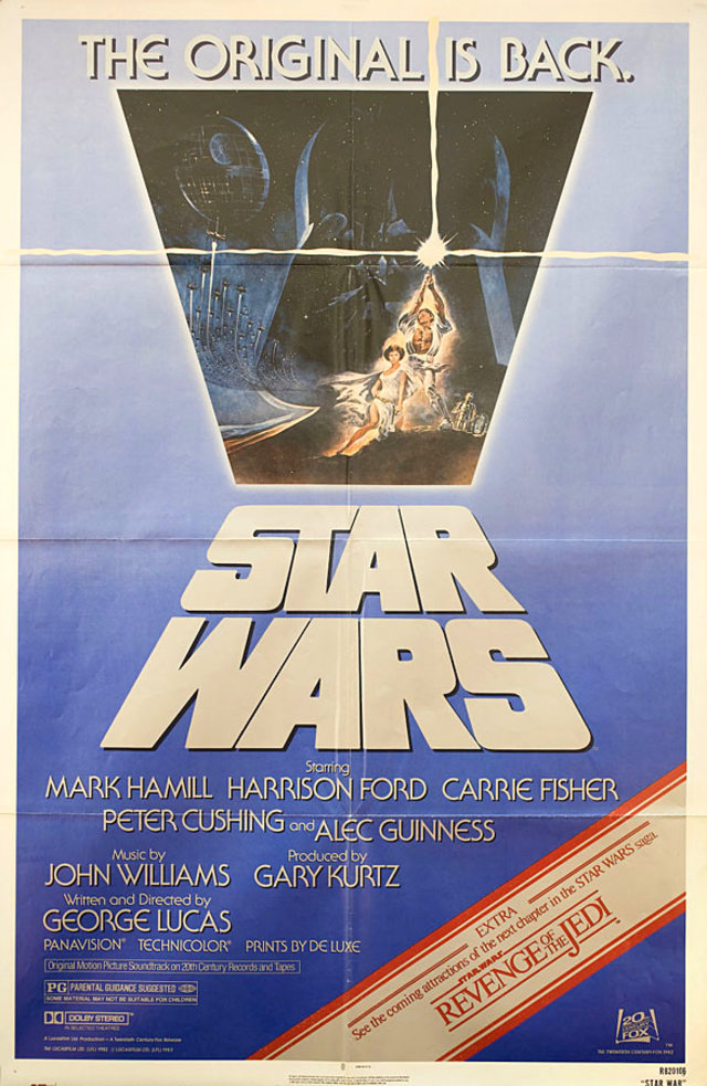 Star Wars Poster Original 1977
