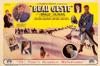 Beau Geste (1926) Original Movie Posters - Posteritati Movie Poster Gallery
