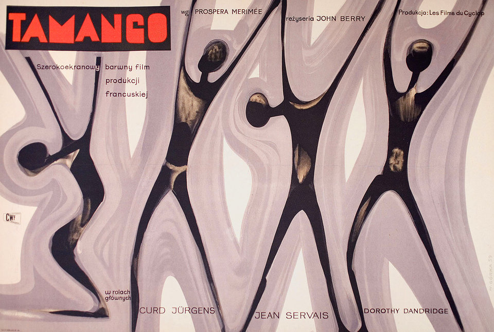 Tamango 1959 Polish A1 Poster - Posteritati Movie Poster Gallery