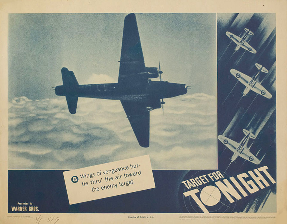 Target For Tonight Original U S Scene Card Posteritati Movie Poster Gallery