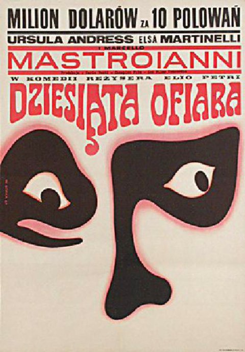 The Tenth Victim Original 1967 Polish A1 Movie Poster - Posteritati ...
