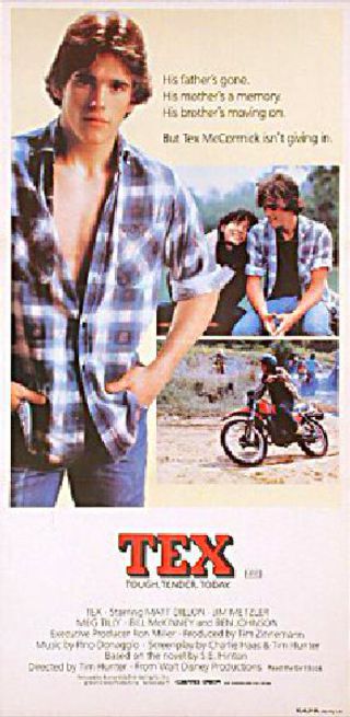 Tex (1982) Original Movie Posters - Posteritati Movie Poster Gallery
