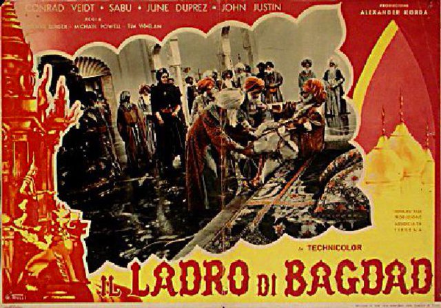 The Thief of Bagdad Original 1940 Italian Fotobusta Movie Poster ...