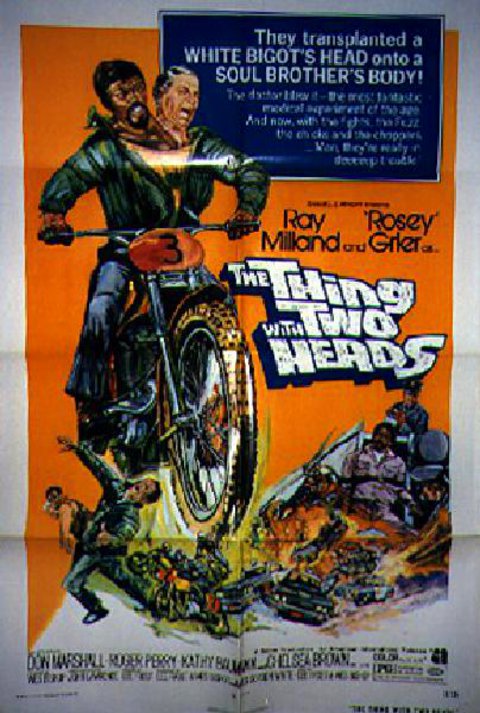 The Thing with Two Heads Original 1972 U.S. One Sheet Movie Poster ...