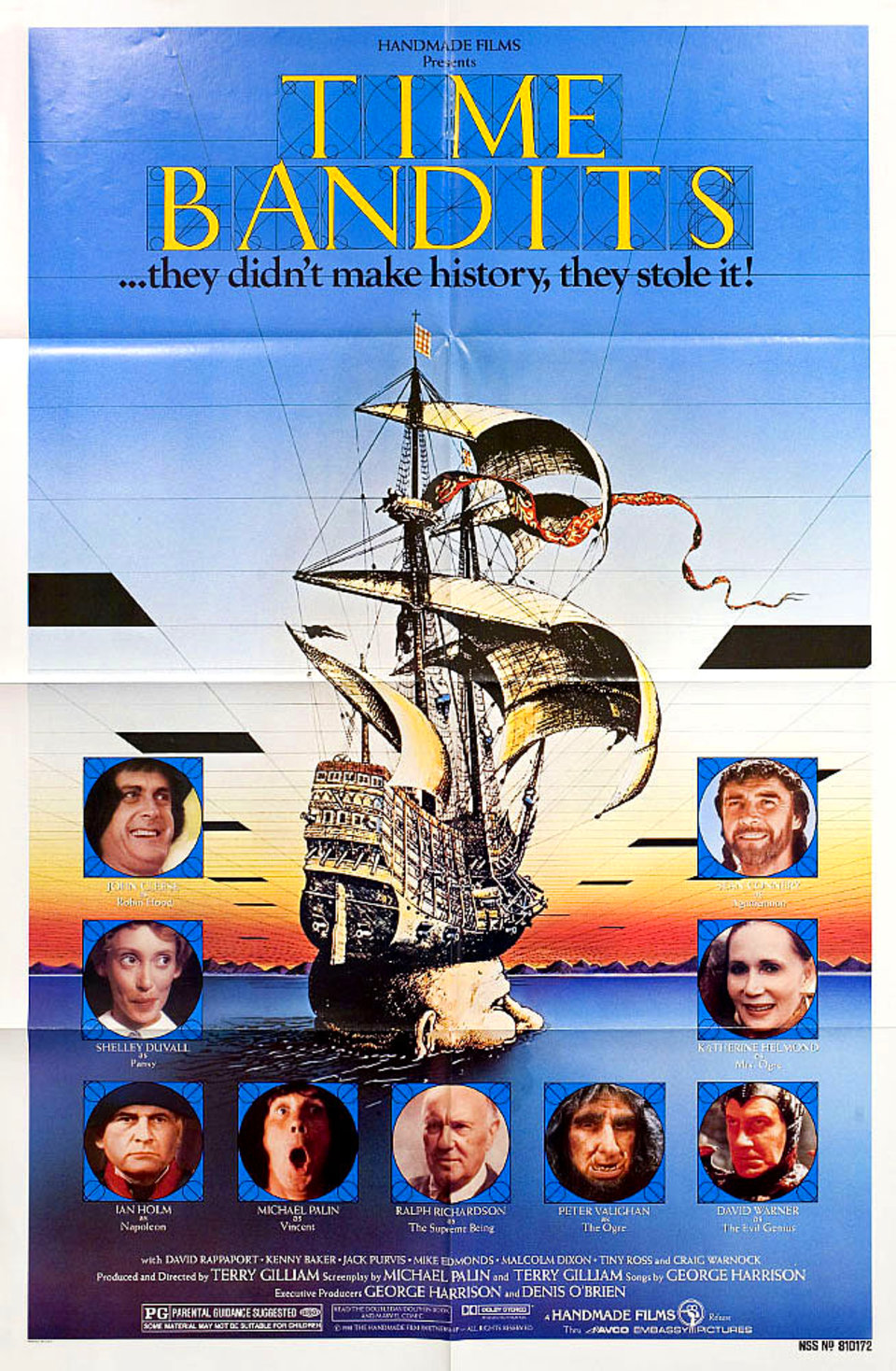 Time Bandits 1981 U.S. One Sheet Poster - Posteritati Movie Poster Gallery