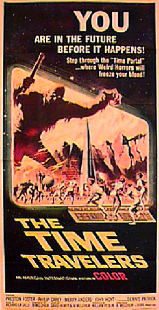 The Time Travelers (1964) Original Movie Posters - Posteritati Movie ...
