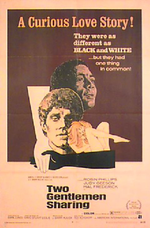Two Gentlemen Sharing 1969 U.S. One Sheet Poster - Posteritati Movie ...