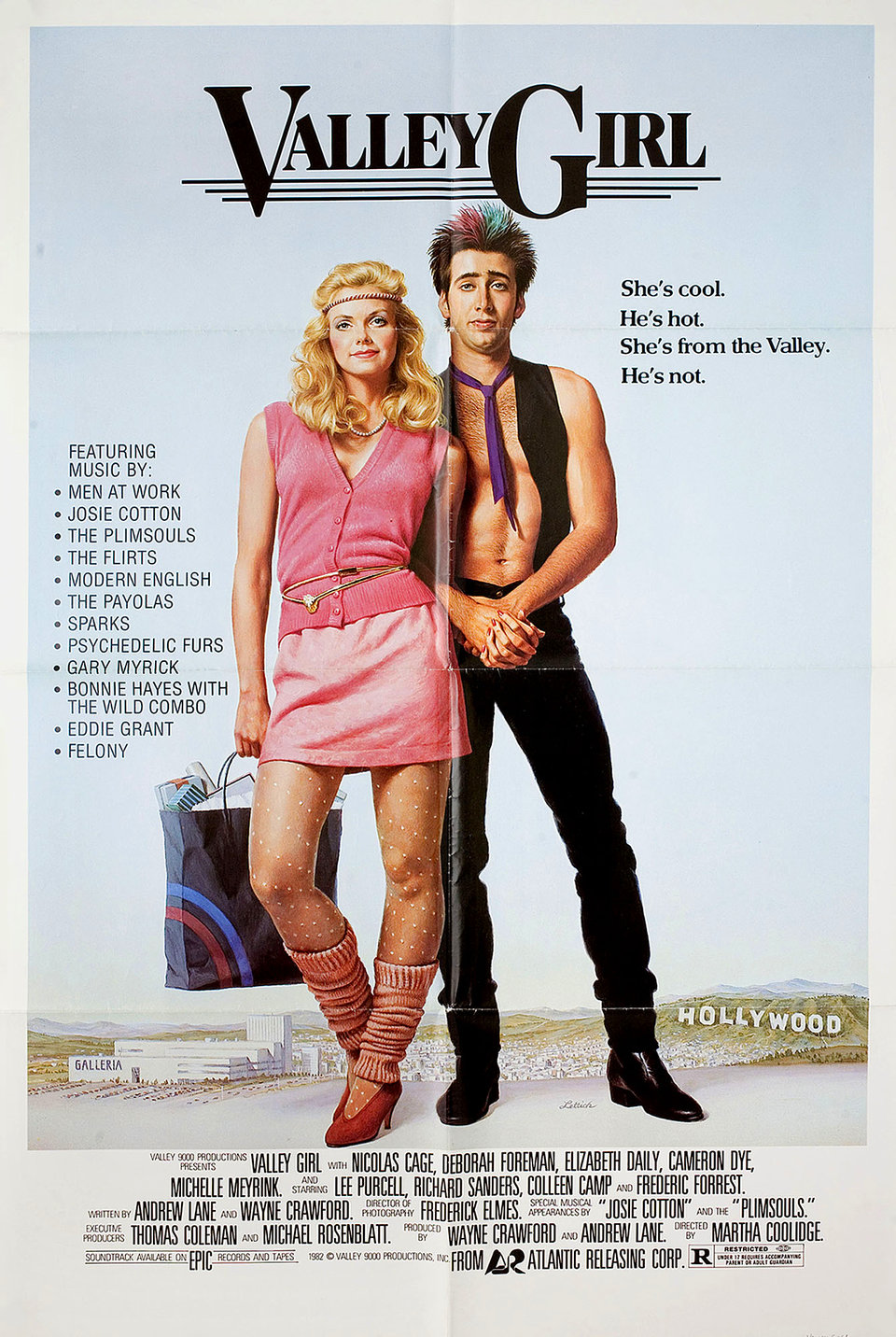Valley Girl 1983 U.S. One Sheet Poster - Posteritati Movie Poster Gallery