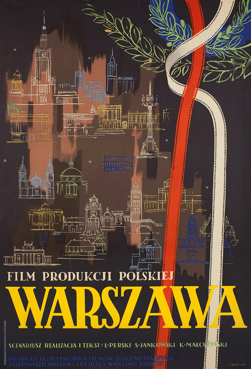 Warszawa. Dokumenty walki, zniszczenia, odbudowy Original 1954 Polish ...