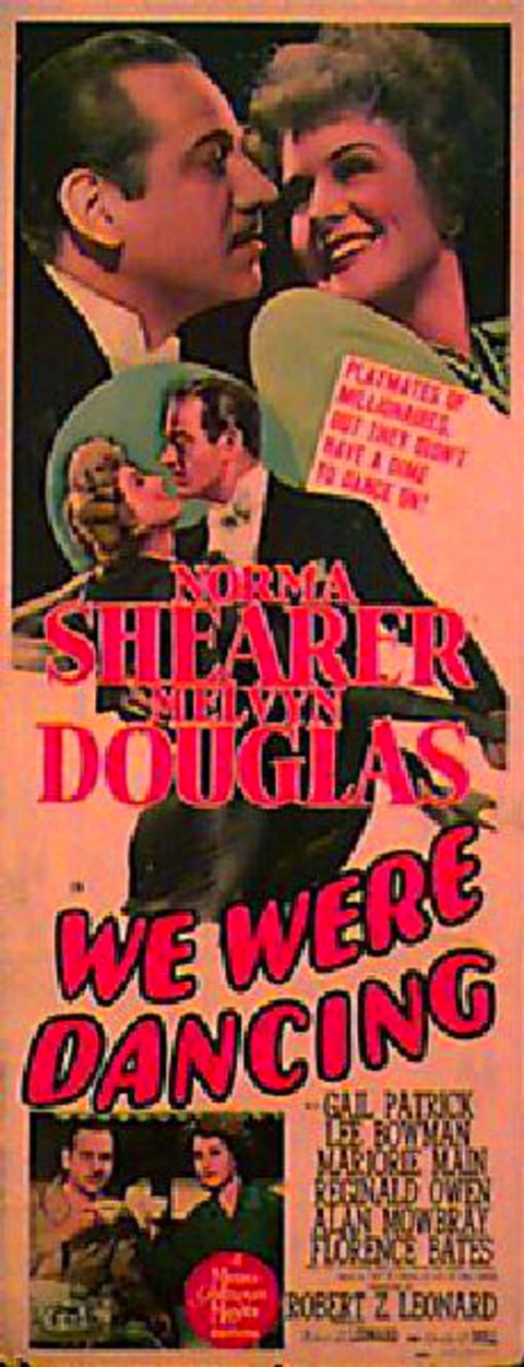 We Were Dancing Original 1942 U.S. Insert Movie Poster - Posteritati ...