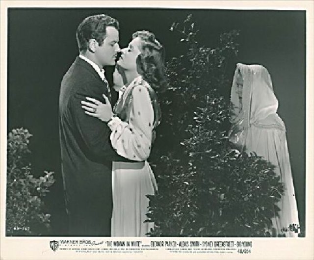 The Woman in White Original 1948 U.S. Silver Gelatin Single-Weight ...