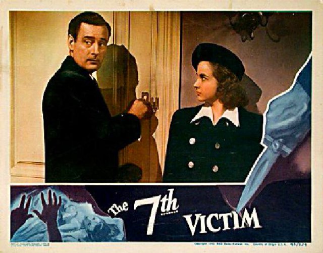 The Seventh Victim 1943 U.S. Scene Card - Posteritati Movie Poster Gallery