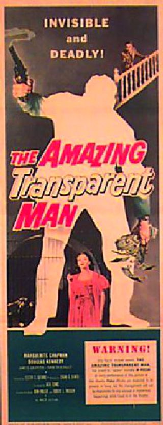 The Amazing Transparent Man (1960) Original Movie Posters - Posteritati Movie Poster Gallery