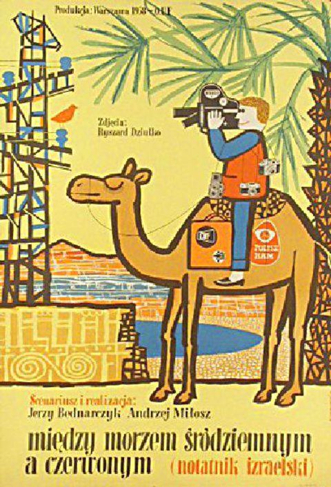 Miedzy morzem srodziemnym a czerwonym Original 1958 Polish A1 Movie ...