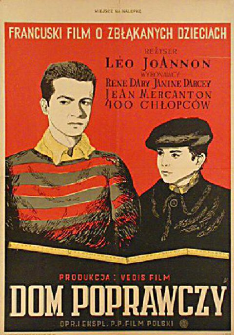 Le carrefour des enfants perdus Original 1948 Polish A1 Movie Poster ...