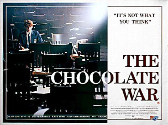 The Chocolate War Original 1988 British Quad Movie Poster - Posteritati ...