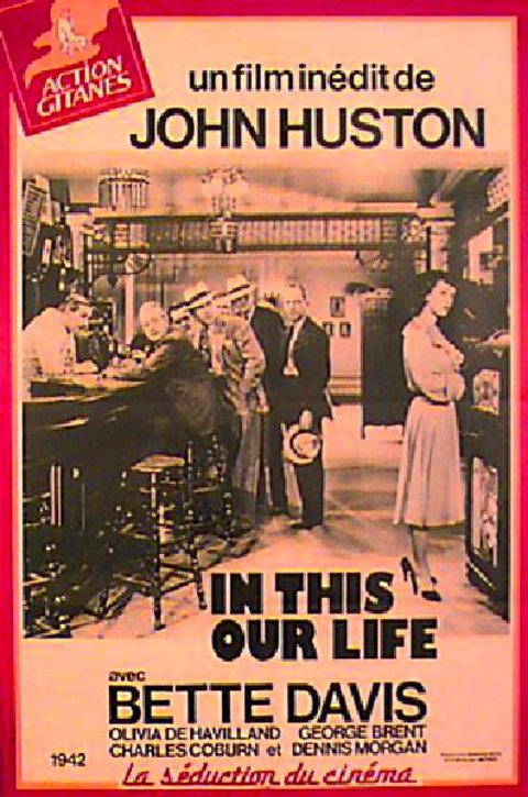 In This Our Life Original R1970s French Half Grande Movie Poster ...