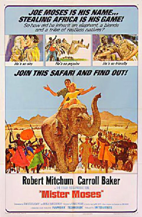 MR. MOSES Original 1965 U.S. One Sheet Movie Poster - Posteritati Movie ...