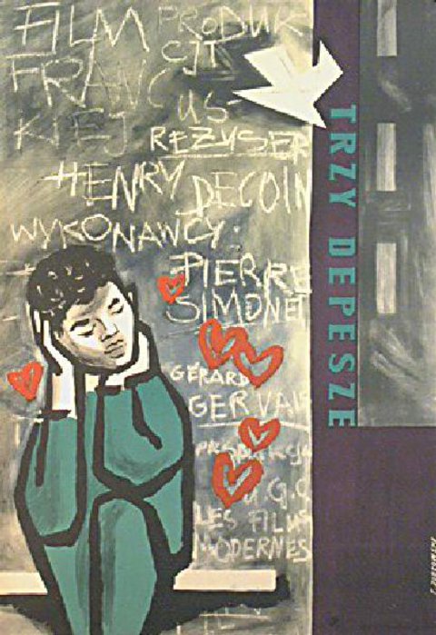 Paris Incident Original 1950 Polish A1 Movie Poster - Posteritati Movie ...