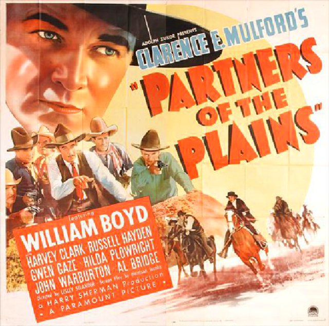 PARTNER OF THE PLAINS Original 1938 U.S. Six Sheet Movie Poster ...