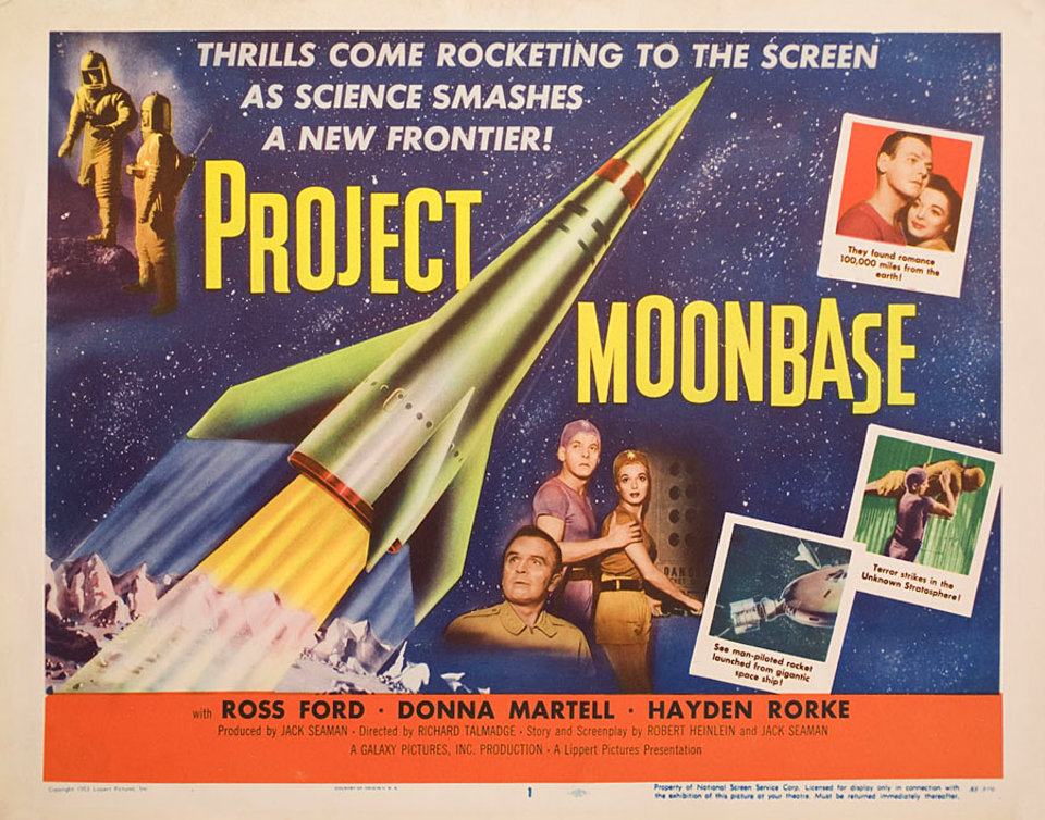 Project Moon Base Original 1953 U.S. Title Card - Posteritati Movie ...