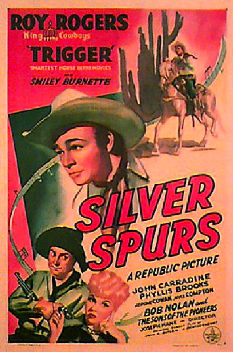 Silver Spurs Original 1943 U.S. One Sheet Movie Poster - Posteritati ...