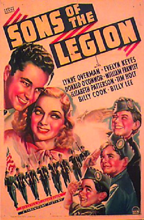 Sons of the Legion Original 1938 U.S. One Sheet Movie Poster - Posteritati Movie Poster Gallery