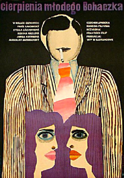 The Sorrows of Young Bohacek Original 1969 Polish A1 Movie Poster ...