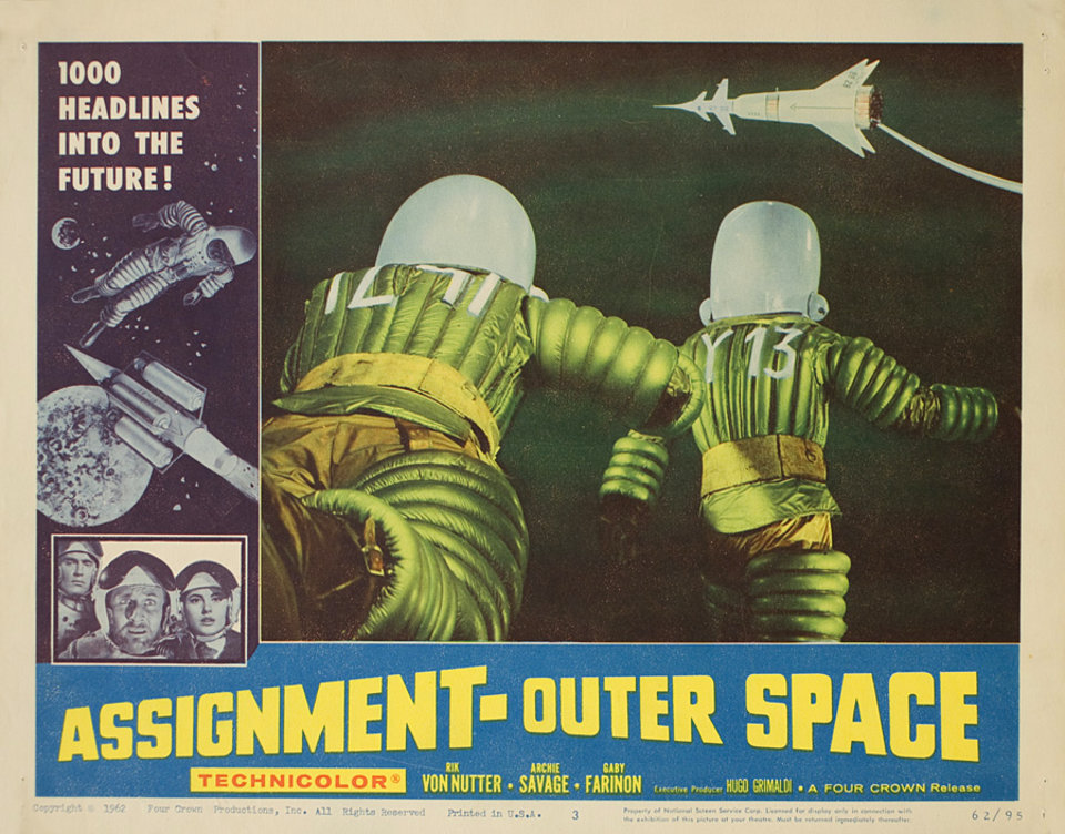 Space Men Original 1962 U.S. Scene Card - Posteritati Movie Poster Gallery