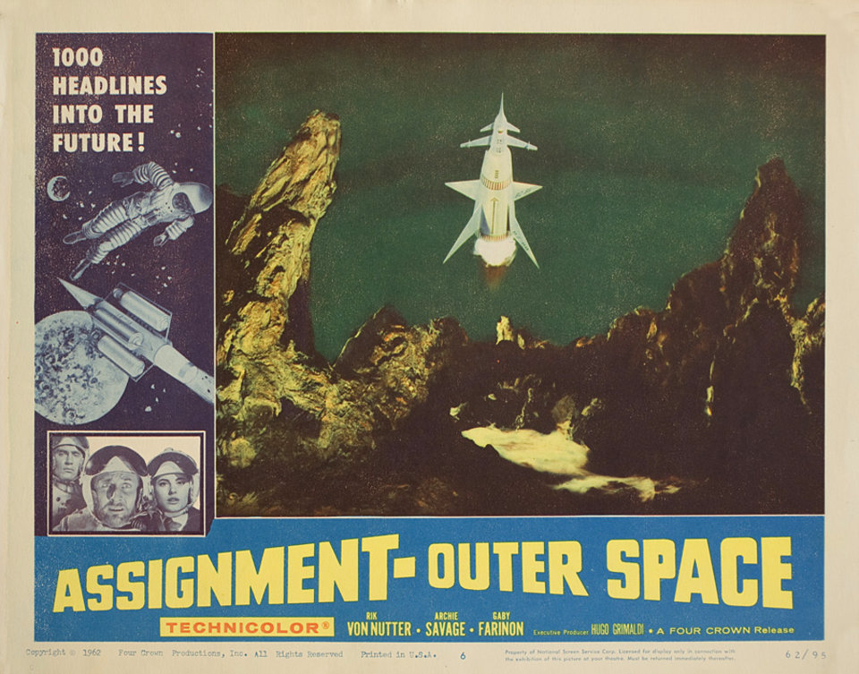 Space Men 1962 U.S. Scene Card - Posteritati Movie Poster Gallery