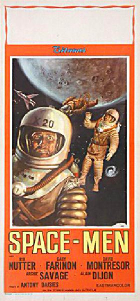 Space Men Original 1960 Italian Locandina Movie Poster - Posteritati ...