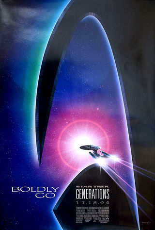 Star Trek Generations Movie Poster