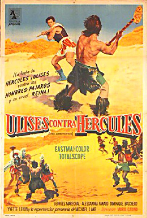 Ulysses Against Hercules Original 1961 Argentine Movie Poster - Posteritati Movie Poster Gallery