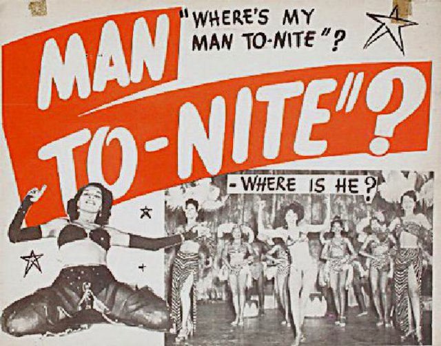 WHERE'S MY MAN TO-NITE Original R1950s U.S. Scene Card - Posteritati ...